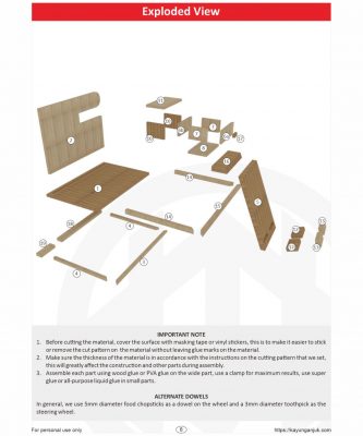 Docking Station Plan set - Kayu Nganjuk