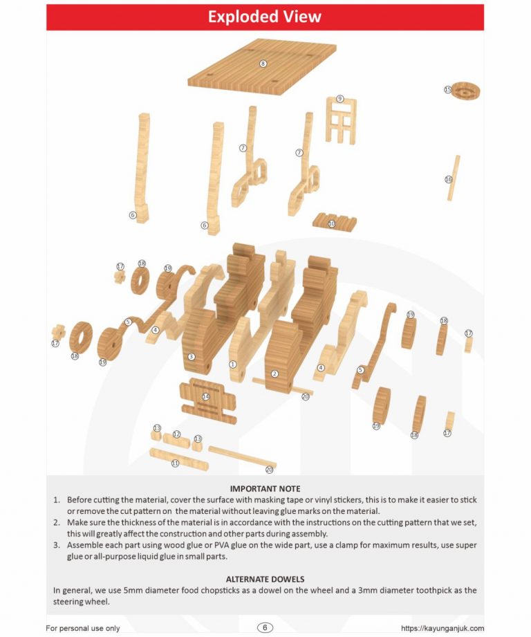 Golf Cart Wooden toy car plans download - Kayu Nganjuk