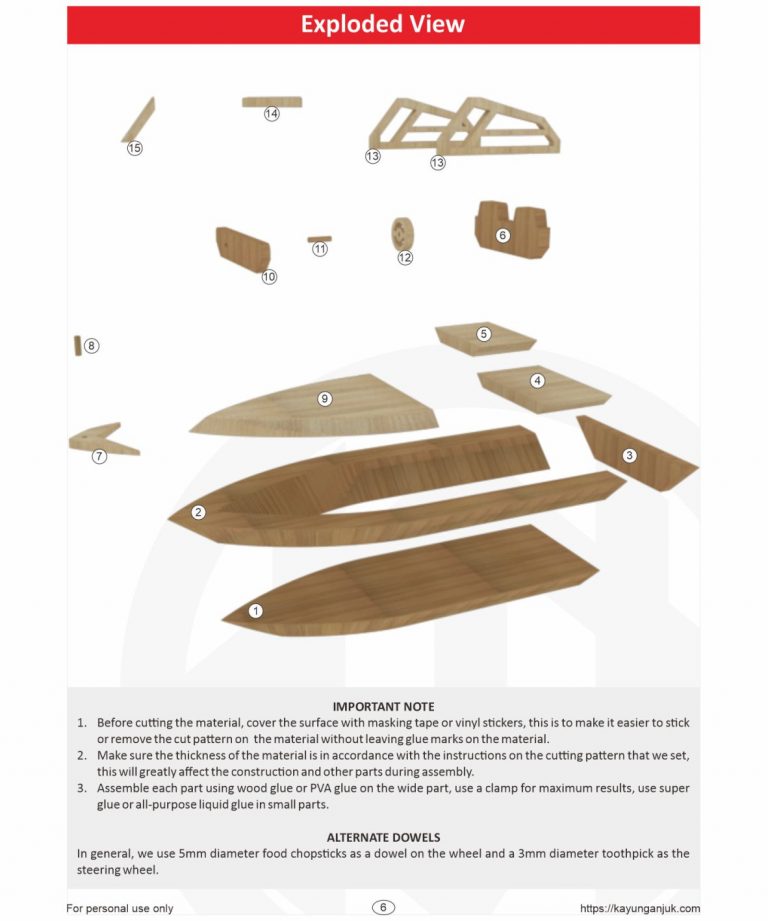 Ford F150 Raptor Fullset Wooden toy car plans - Kayu Nganjuk