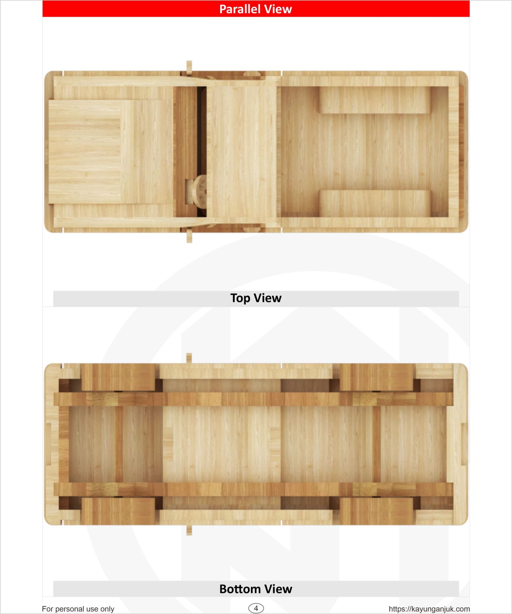 Ford Pickup Truck Wooden toy plans download PDF
