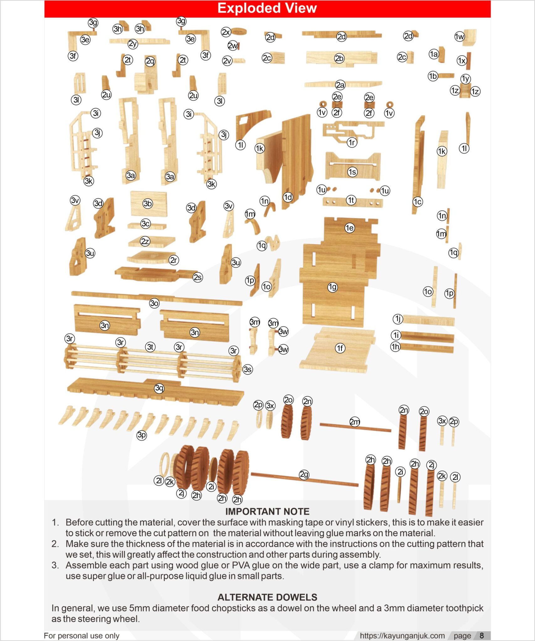 Combine Harvester Wooden toy plans download