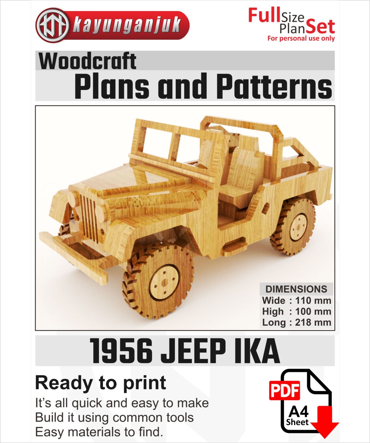 Wooden toy plans jeep download - Kayu Nganjuk